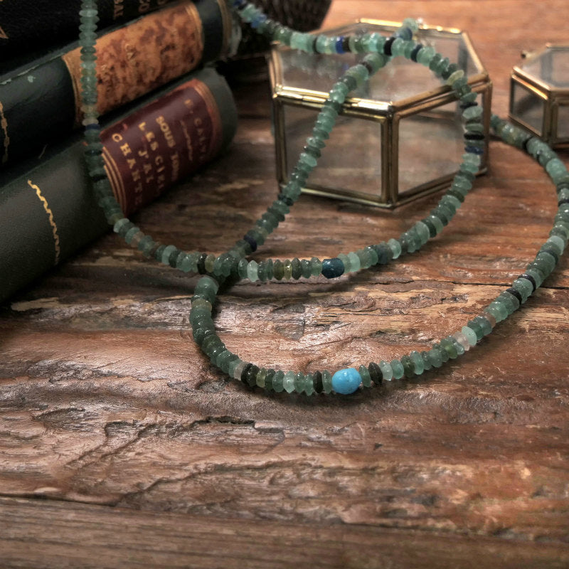 Ancient Roman Glass Beads Necklace – MALAIKA worldwide store