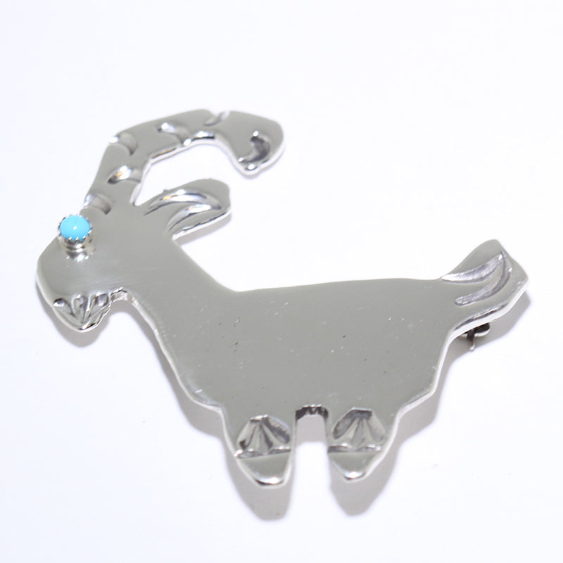Goat Pin by Navajo – MALAIKA worldwide store
